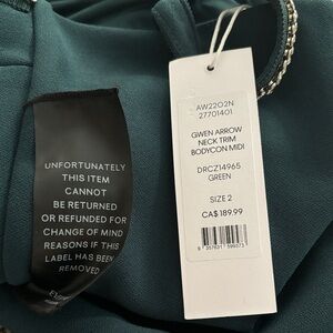 Ever New | Dresses | Ever New Gwen Arrow Neck Trim Midi Dress | Poshmark